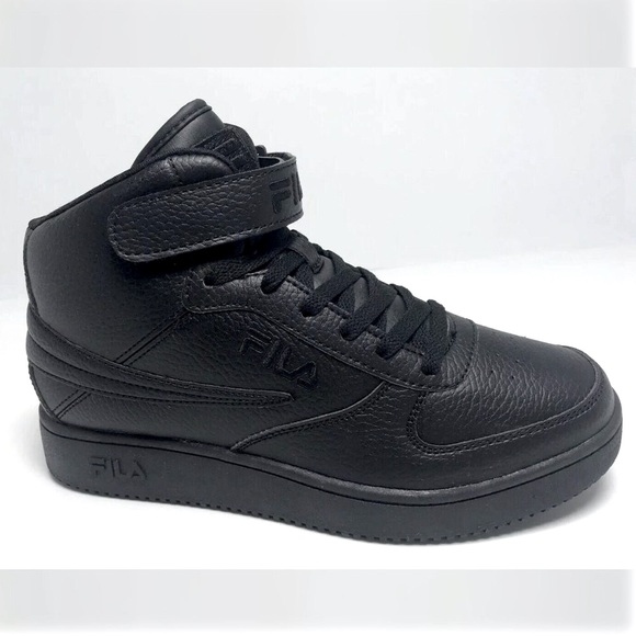 Fila | Shoes | Mens Fila A High Black Fashion Sneakers | Poshmark